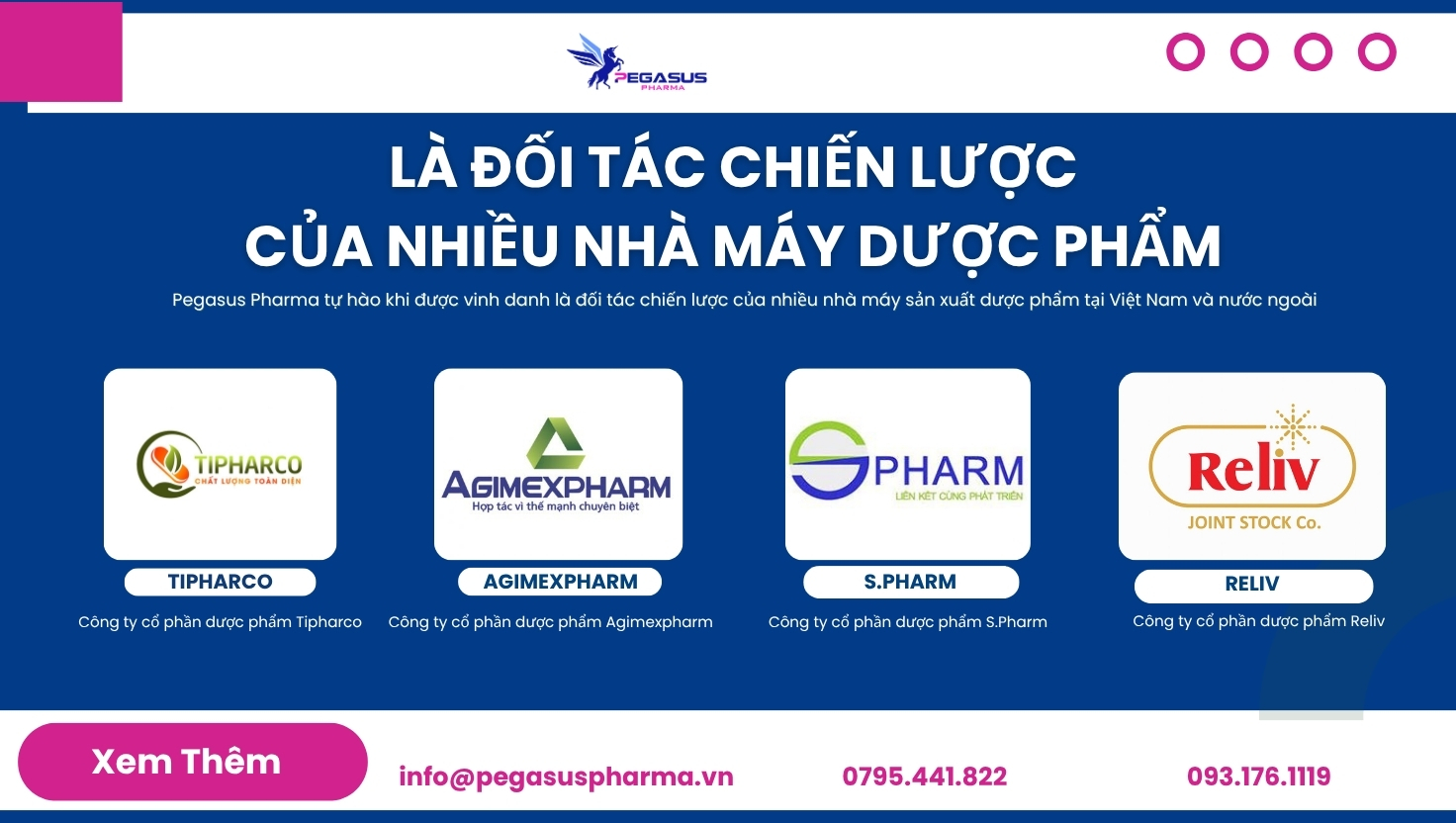 Pegasus Pharma – Chất Lượng Tạo Nên Uy Tín